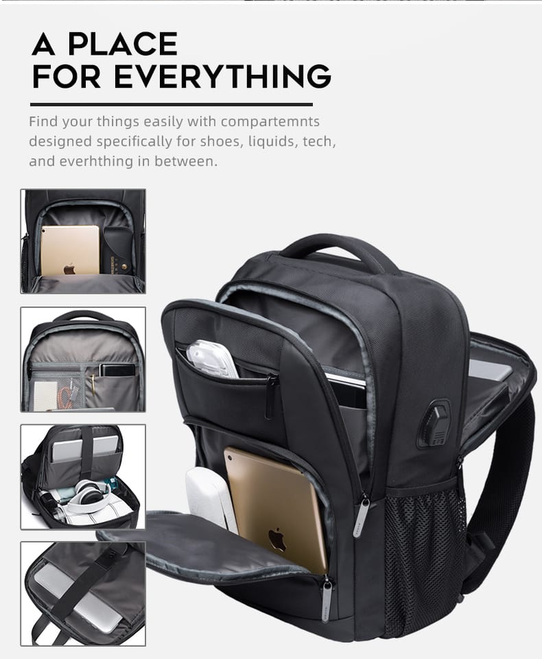 Bange 1921 Laptop Backpack | Water-Resistant & Anti-Theft